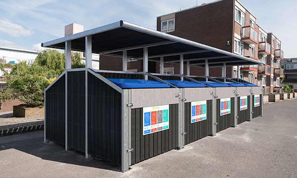 Recycling Bin Storage - Streetspace Group